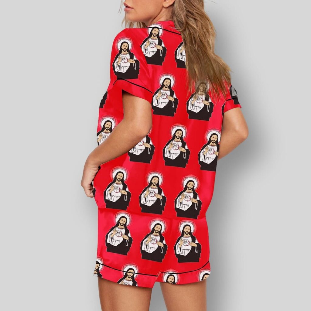 Jesus Was A Georgia Fan Pajama Set - Icestork