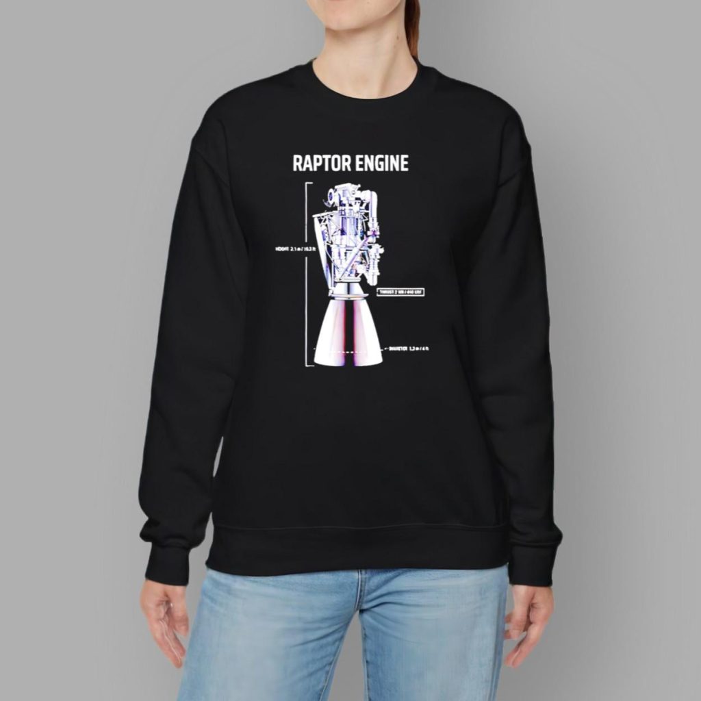 Elon Musk Raptor Engine Shirt - Icestork