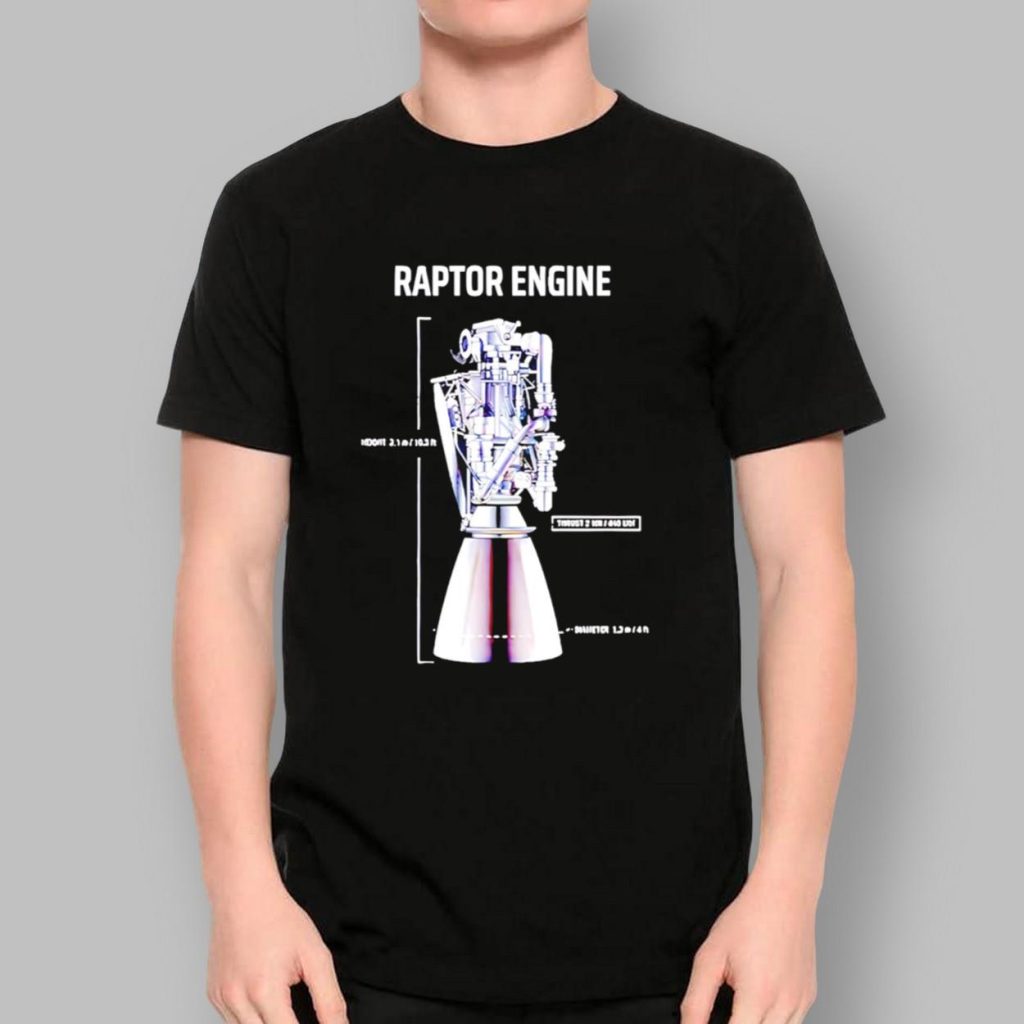 Elon Musk Raptor Engine Shirt - Icestork
