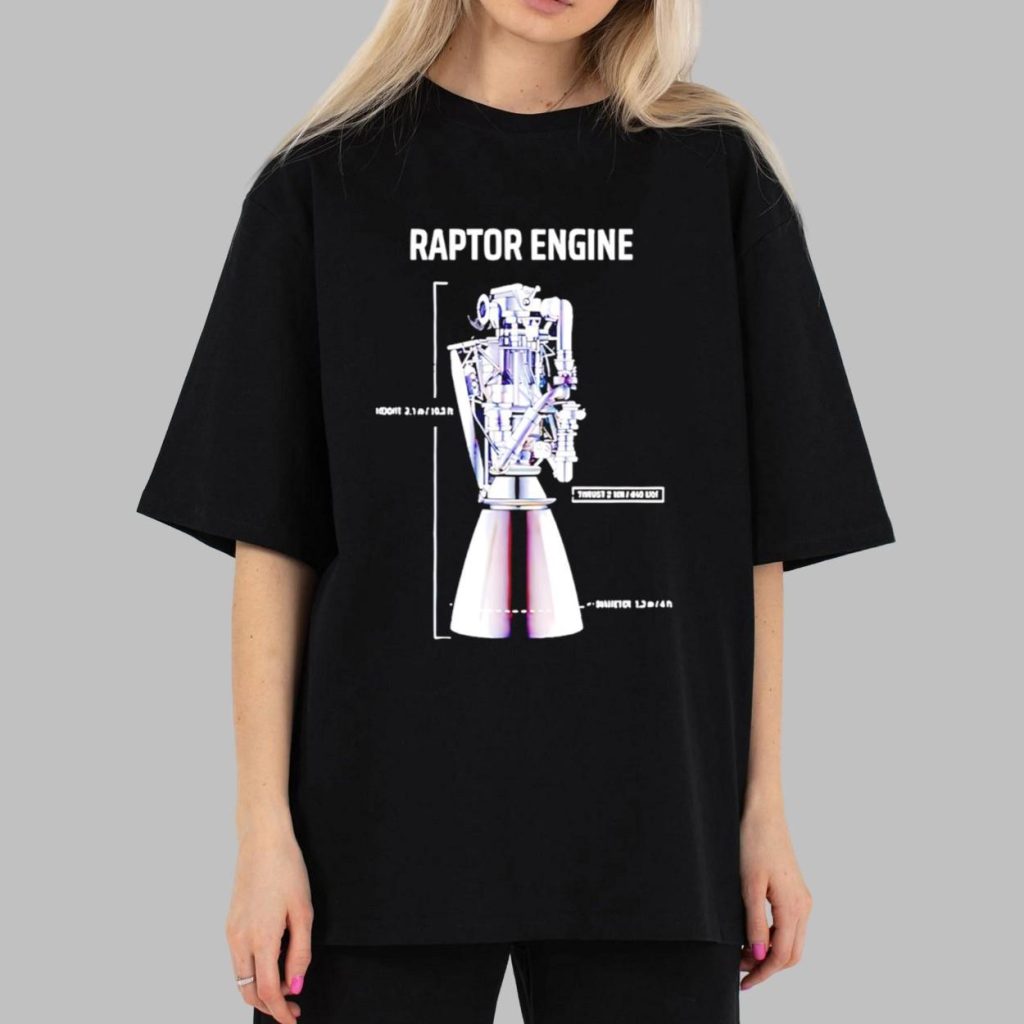 Elon Musk Raptor Engine Shirt - Icestork