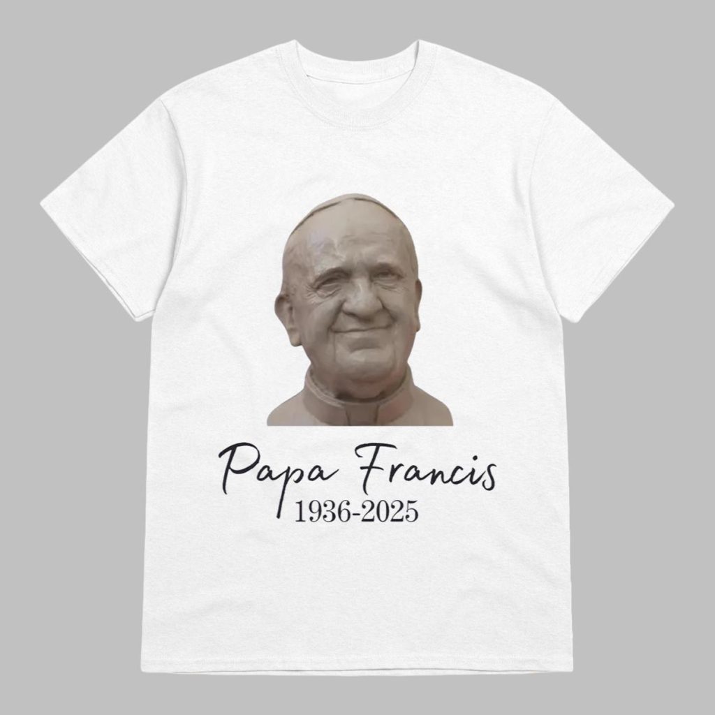 RIP Pope Francis 1936-2025 Shirt - Icestork