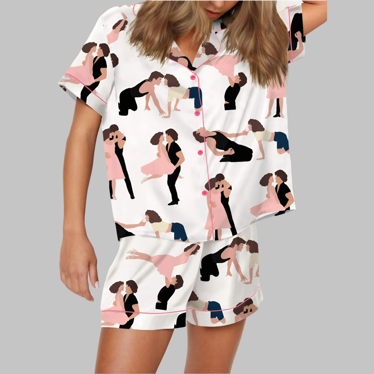 Dancing Movie Satin Pajama Set - Icestork