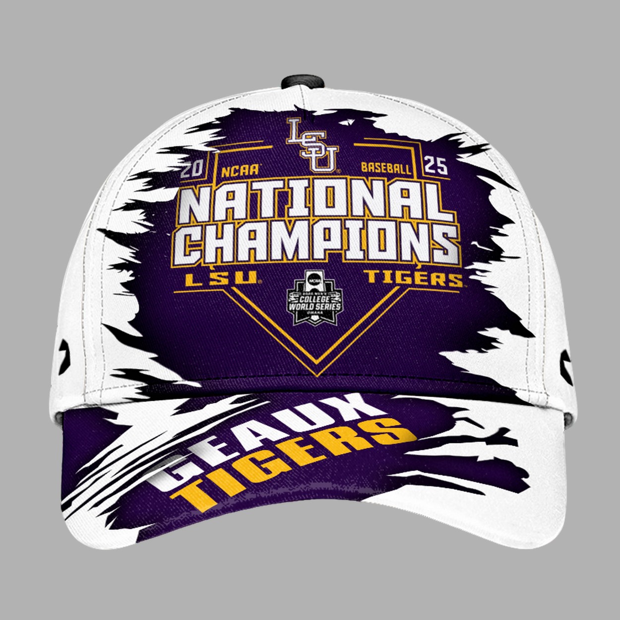 LSU Baseball 2025 National Champions Classic Cap - Icestork