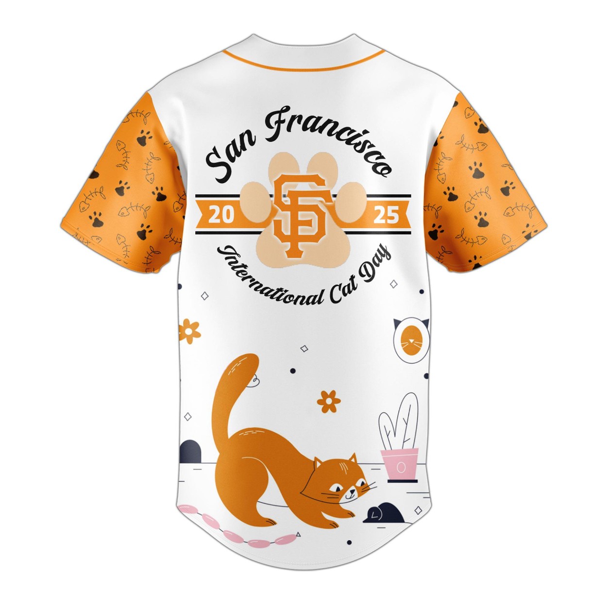2025 Giants International Cat Day Jersey - Icestork