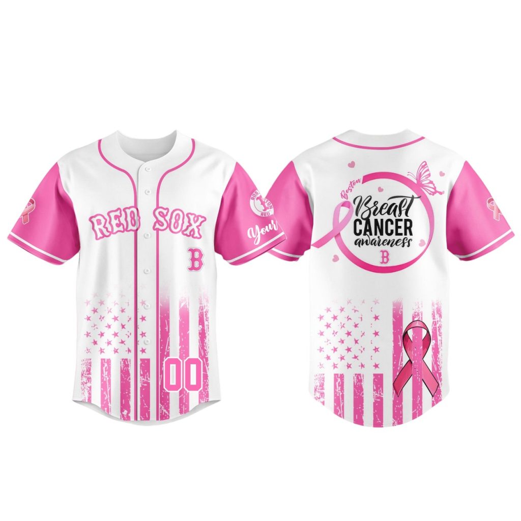 2025 Red Sox x Breast Cancer Awareness Jersey - Icestork
