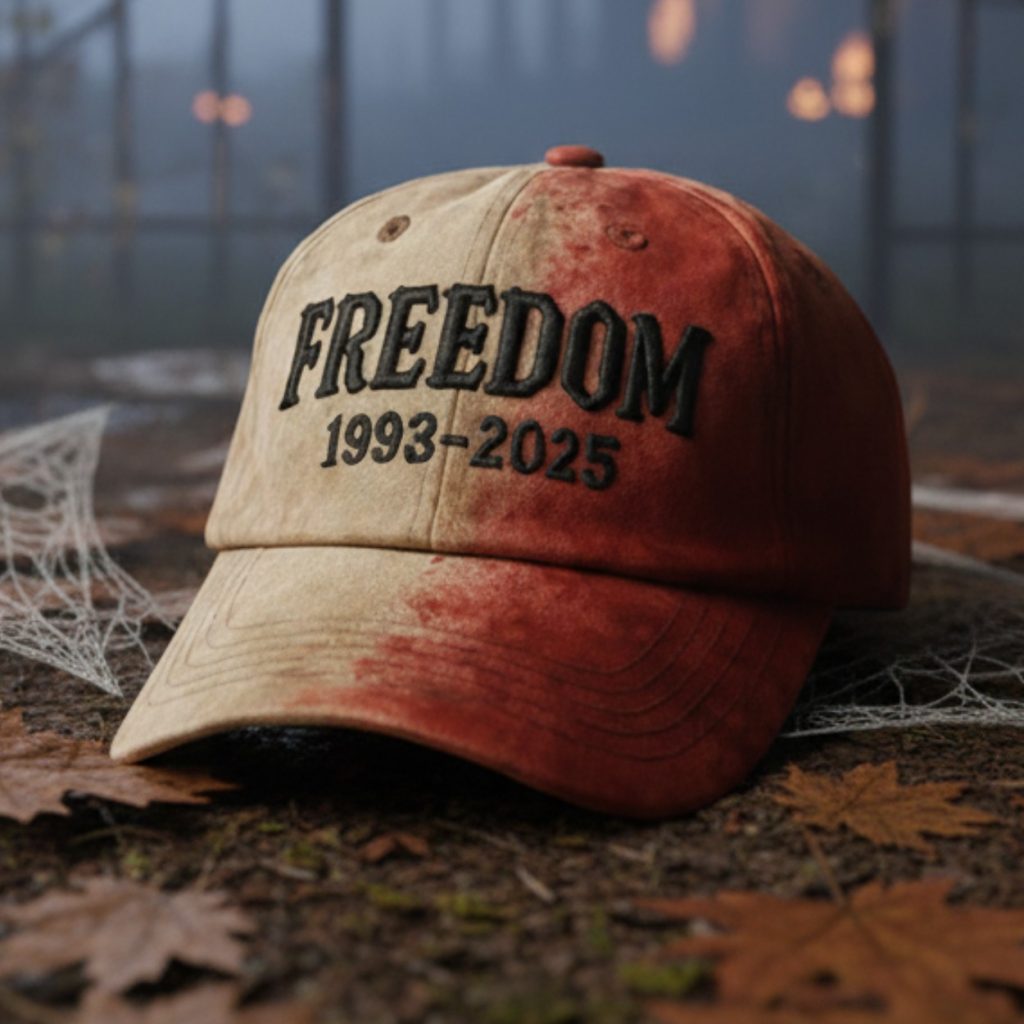 Charlie Kirk Freedom 1993-2025 Bloody Hat - Icestork