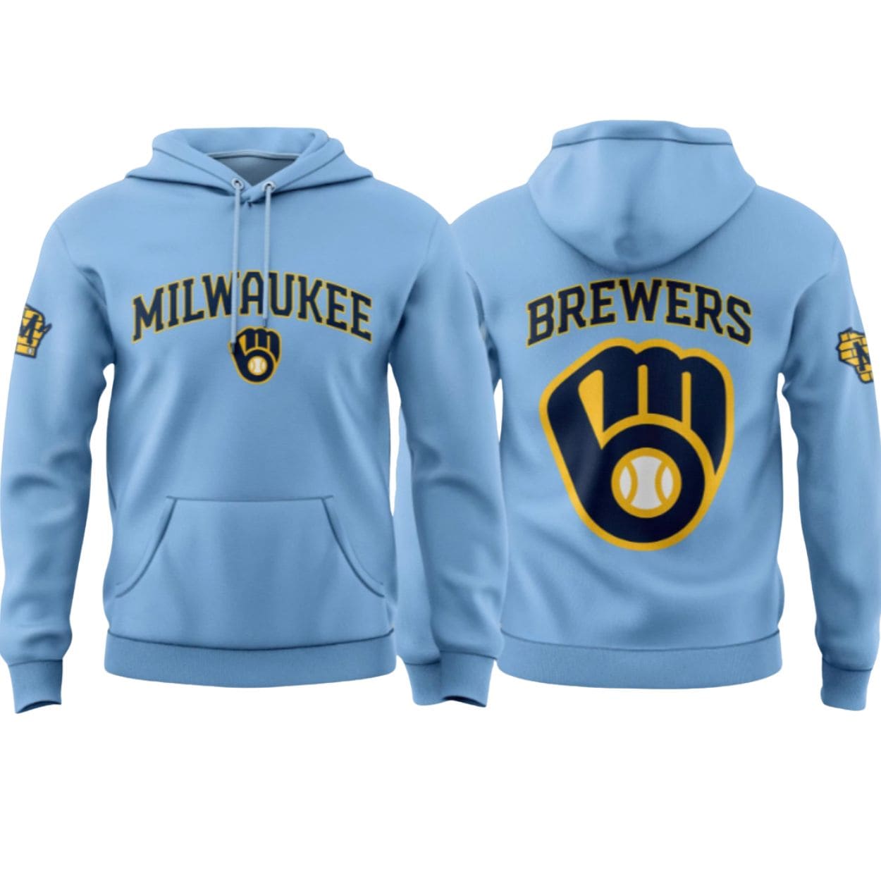 Brewers 2026 Powder Blue Hoodie - Icestork
