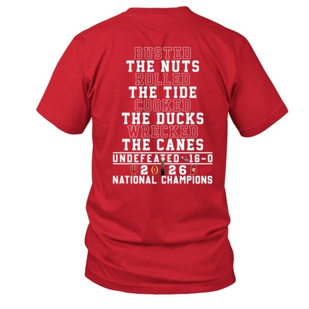Indiana Beat Miami 27-21 CFP National Champions Shirt - Icestork