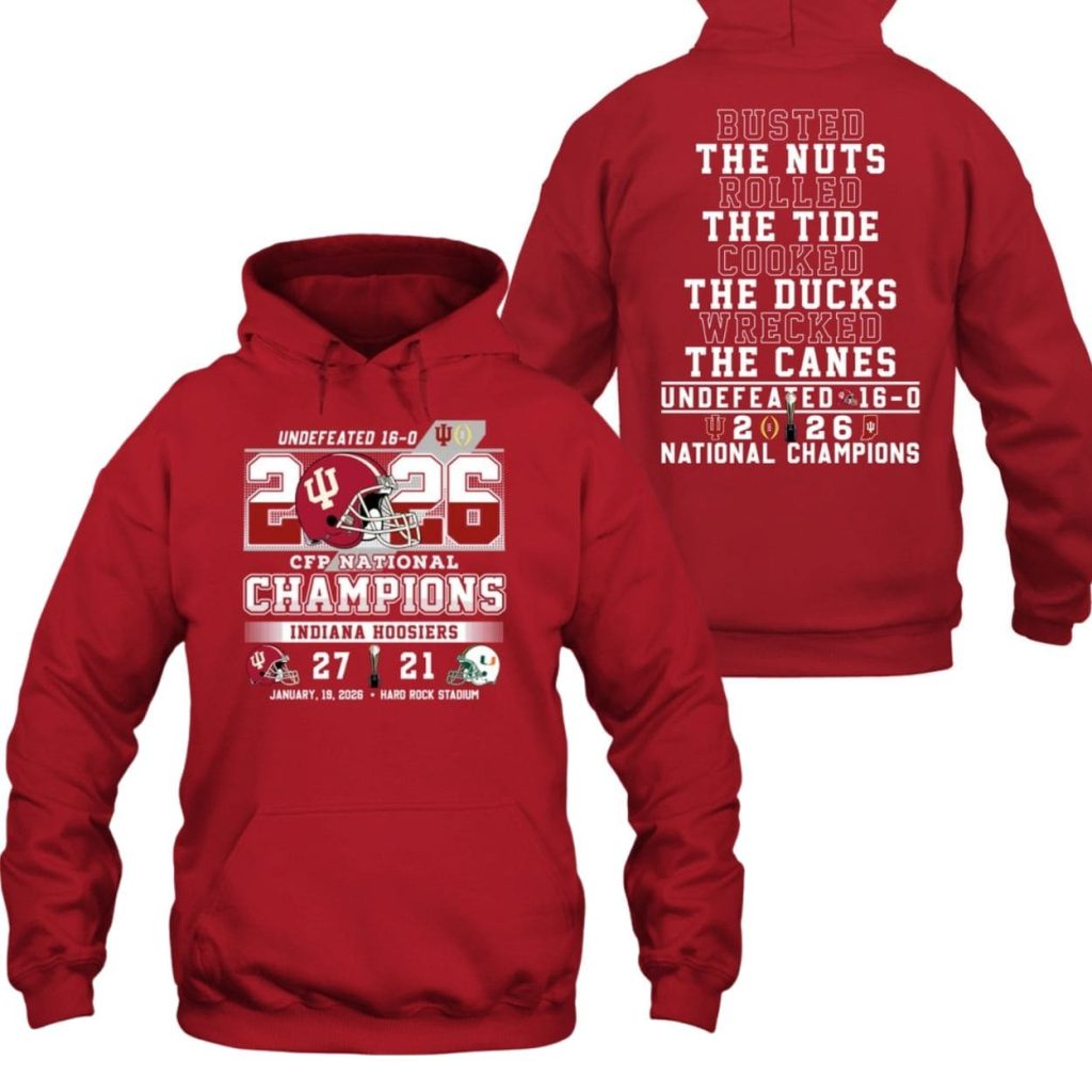 Indiana Beat Miami 27-21 CFP National Champions Shirt - Icestork